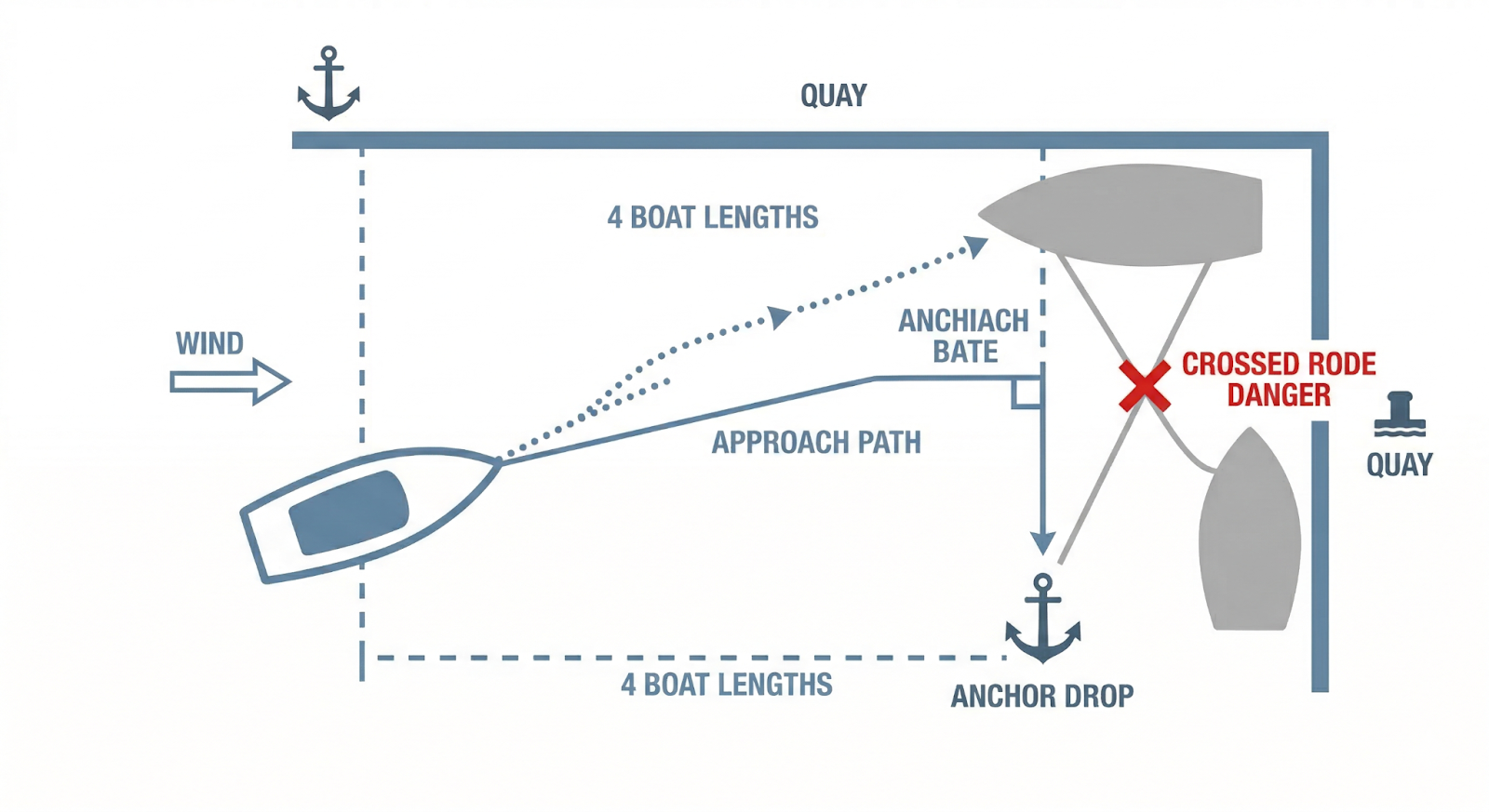 How to Med-Moor Like a Pro (Mediterranean Mooring Techniques)